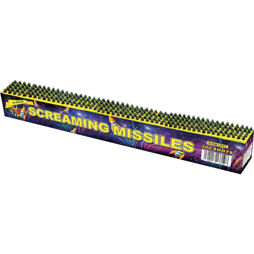 300 SHOTS SCREAMING MISSLES – Ultra Fireworks Direct